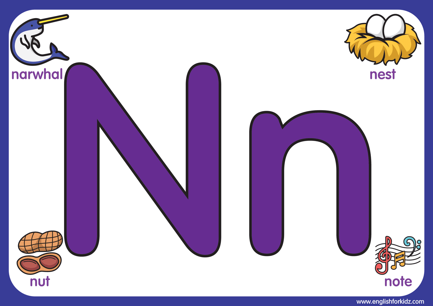 Letter Nn